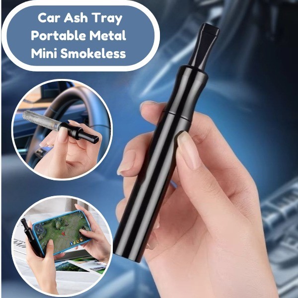 Jual Thin Mobil Asbak Pipa Stainless Steel Tahan Api Unik Ashtray ...