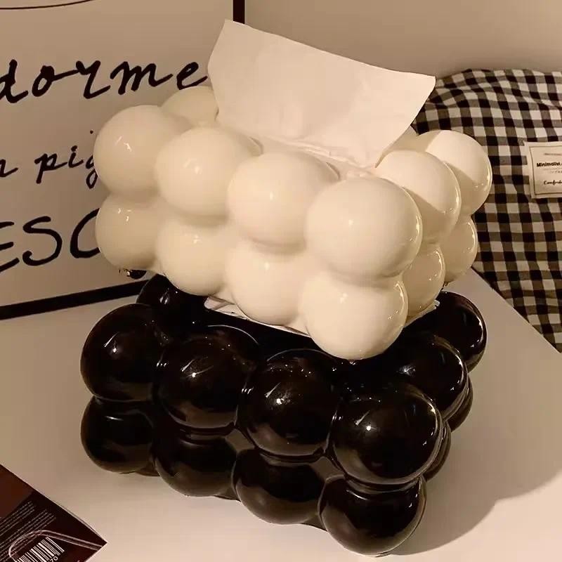 Jual Cloud Design Tissue Boxes Storage Napkin Holder Paper Case ...