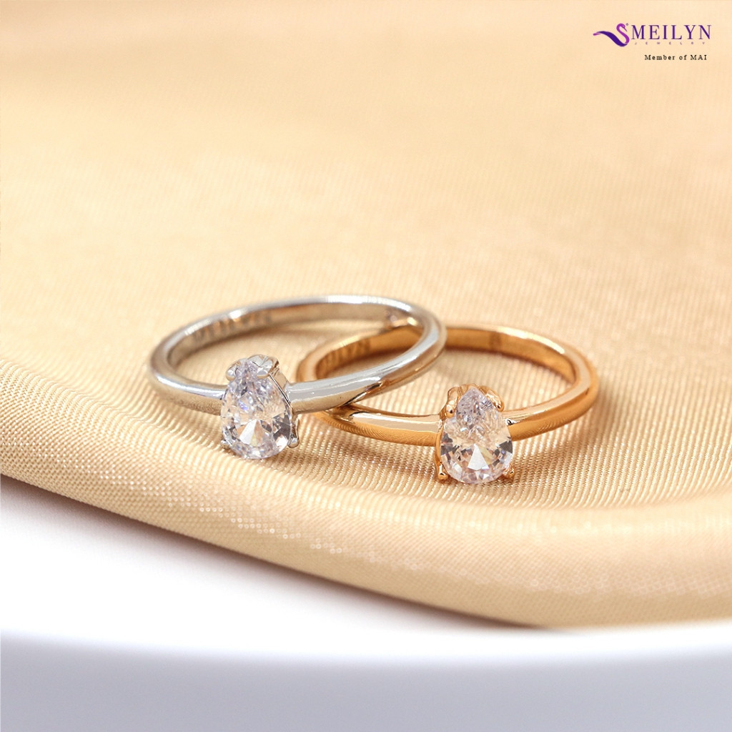 Jual MEILYN Cincin Mata Gemma Seraphina Motif Bulat All Series | Shopee ...