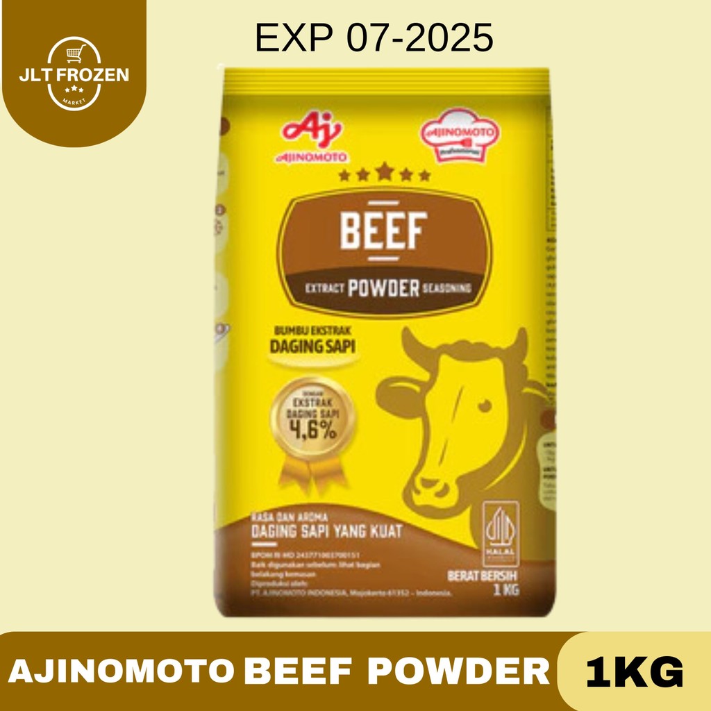 Jual Ajinomoto Beef Powder / extract Seasoning Powder Beef 1kg | Shopee ...