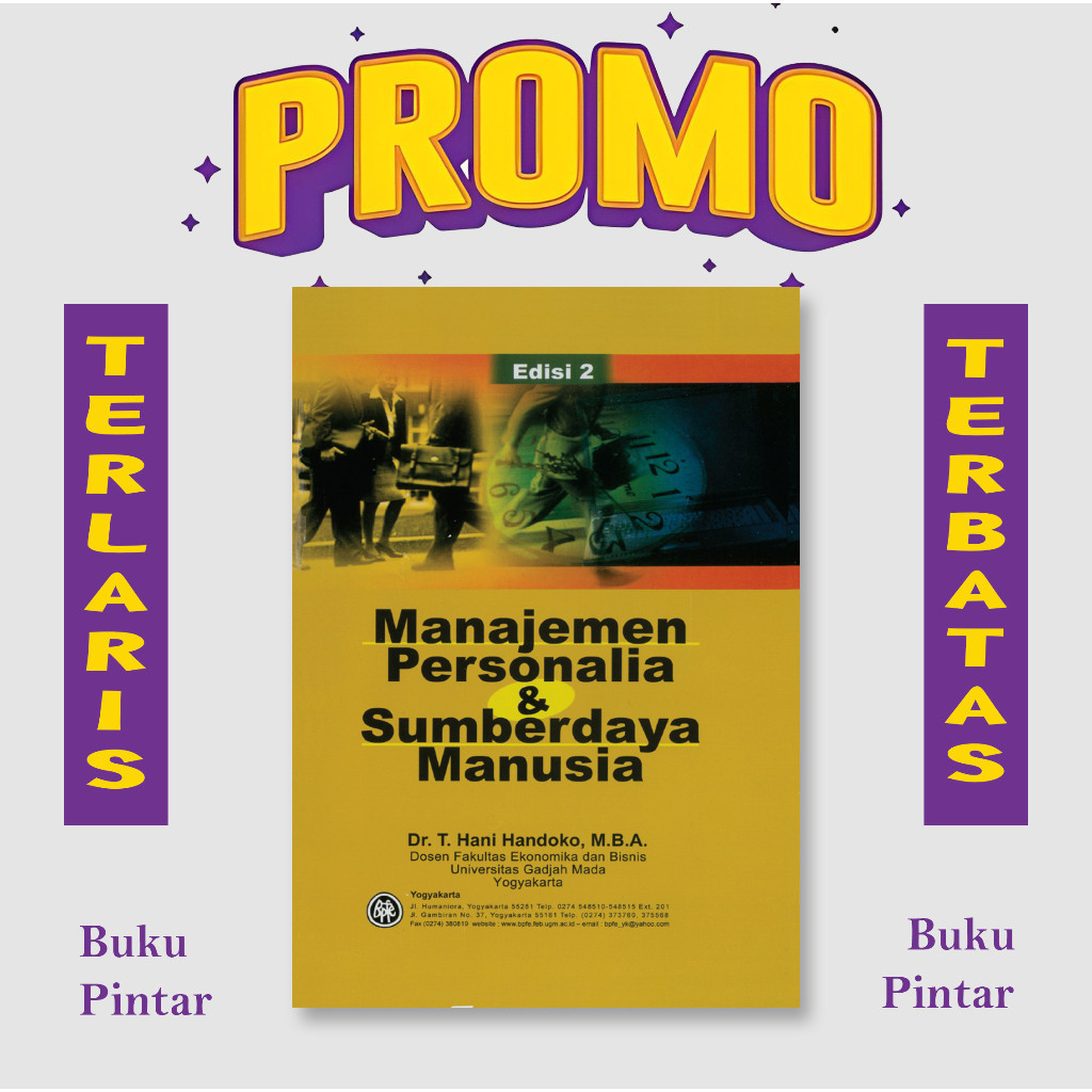 Jual Manajemen Personalia & Sumber Daya Manusia Edisi 2 By Hani Handoko ...