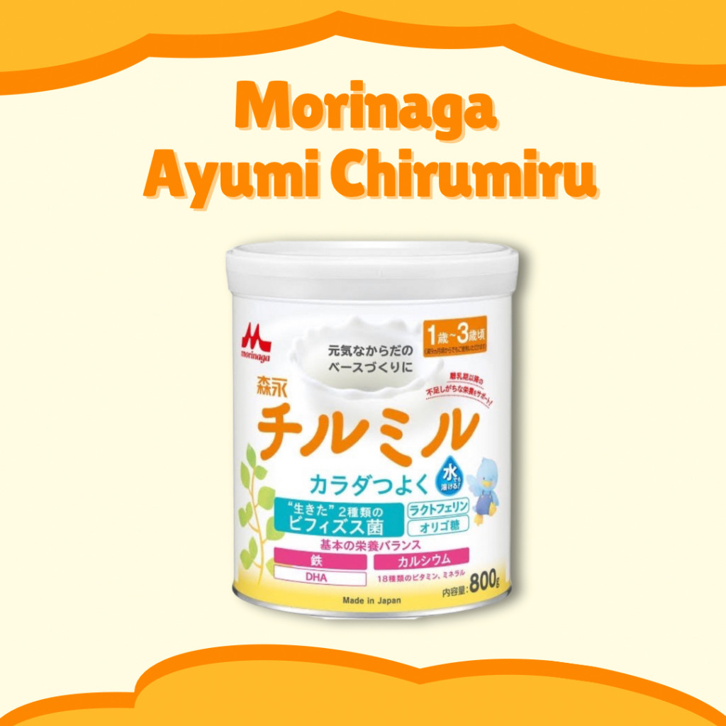 Jual GH88JK MORINAGA Ayumi Chirumiru Susu Formula Jepang (12mth ...