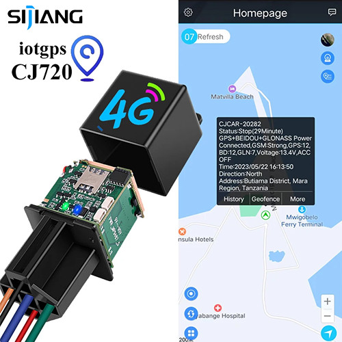 Jual SIJIANG GPS CJ720-gps motor jarak jauh anti maling/gps tracker ...