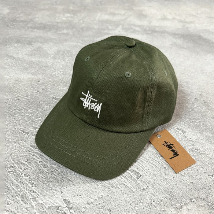 Jual VVIP 1;1 Stussy Basic Stock Low Pro Cap Forest | Shopee Indonesia