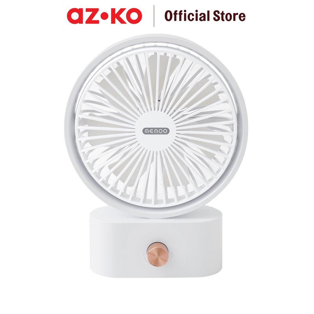 Jual AZKO Memoo Kipas Angin Auto Swing Rechargeable 4000 Mah Portable ...