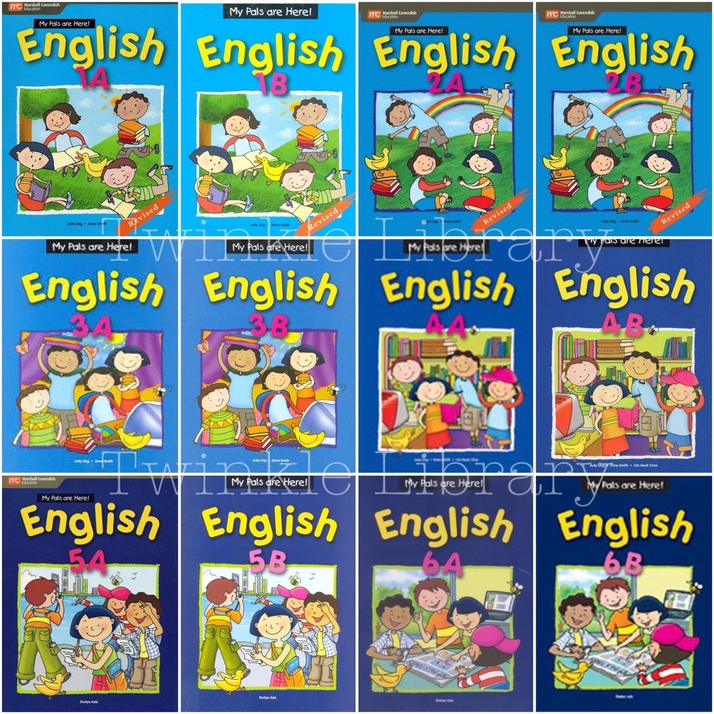 Jual My Pals are Here English 1A 1B 2A 2B 3A 3B 4A 4B 5A 5B 6A 6B ...