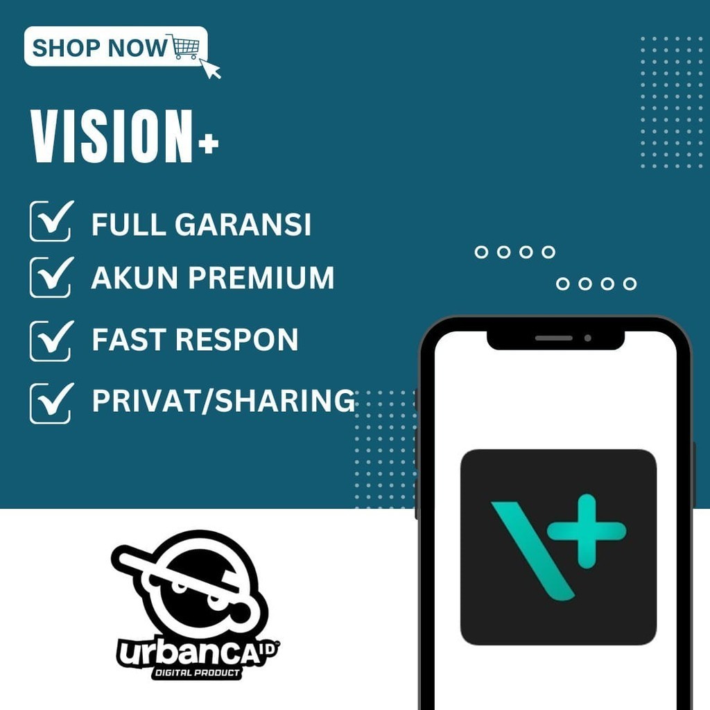 Jual Vision Plus Premium 1 Tahun Murah | Akun Vision Premium | Vision ...
