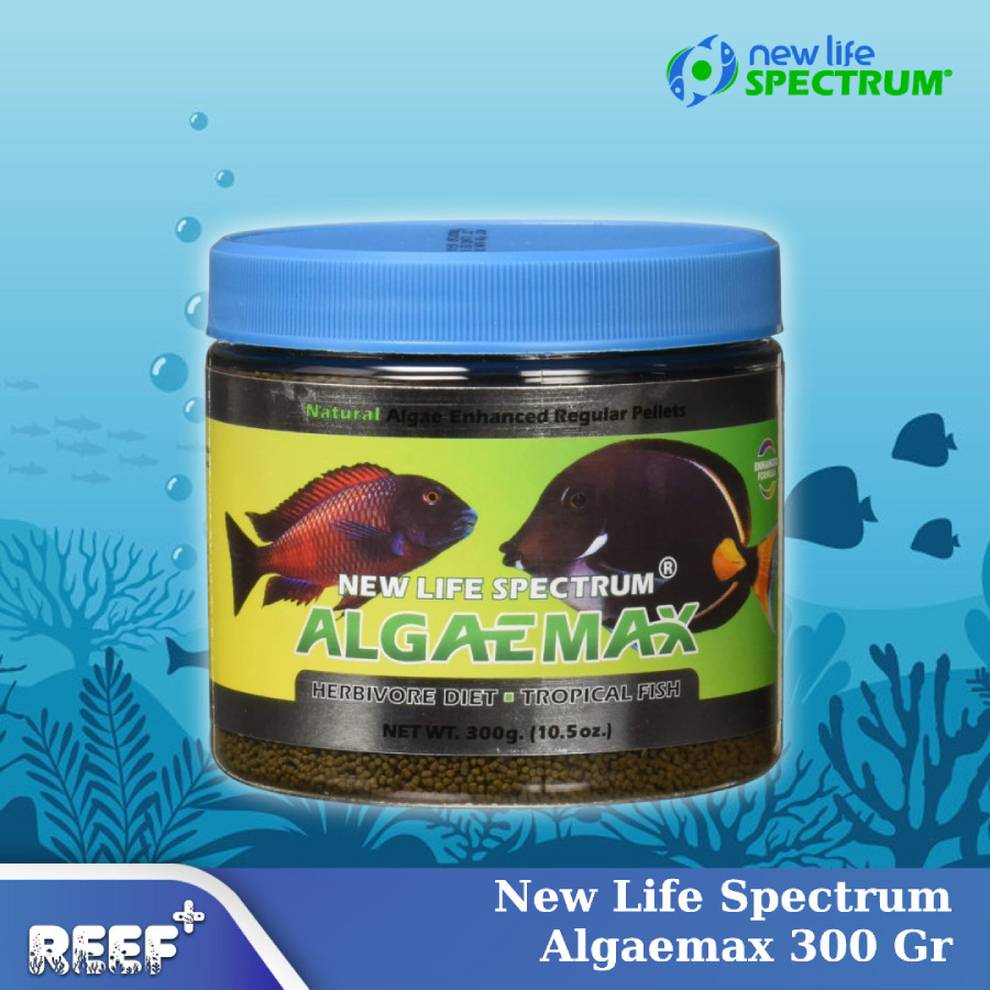Jual New Life Spectrum NLS Algae Max New Naturox - Makanan Ikan 300 Gr ...