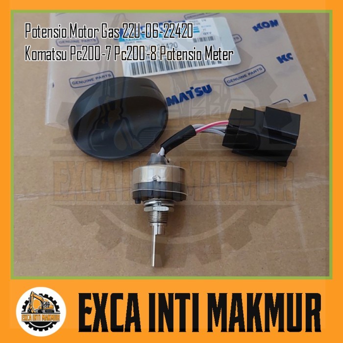 Jual Potensio Motor Gas 22U-06-22420 Komatsu Pc200-7 Pc200-8 Potensio ...