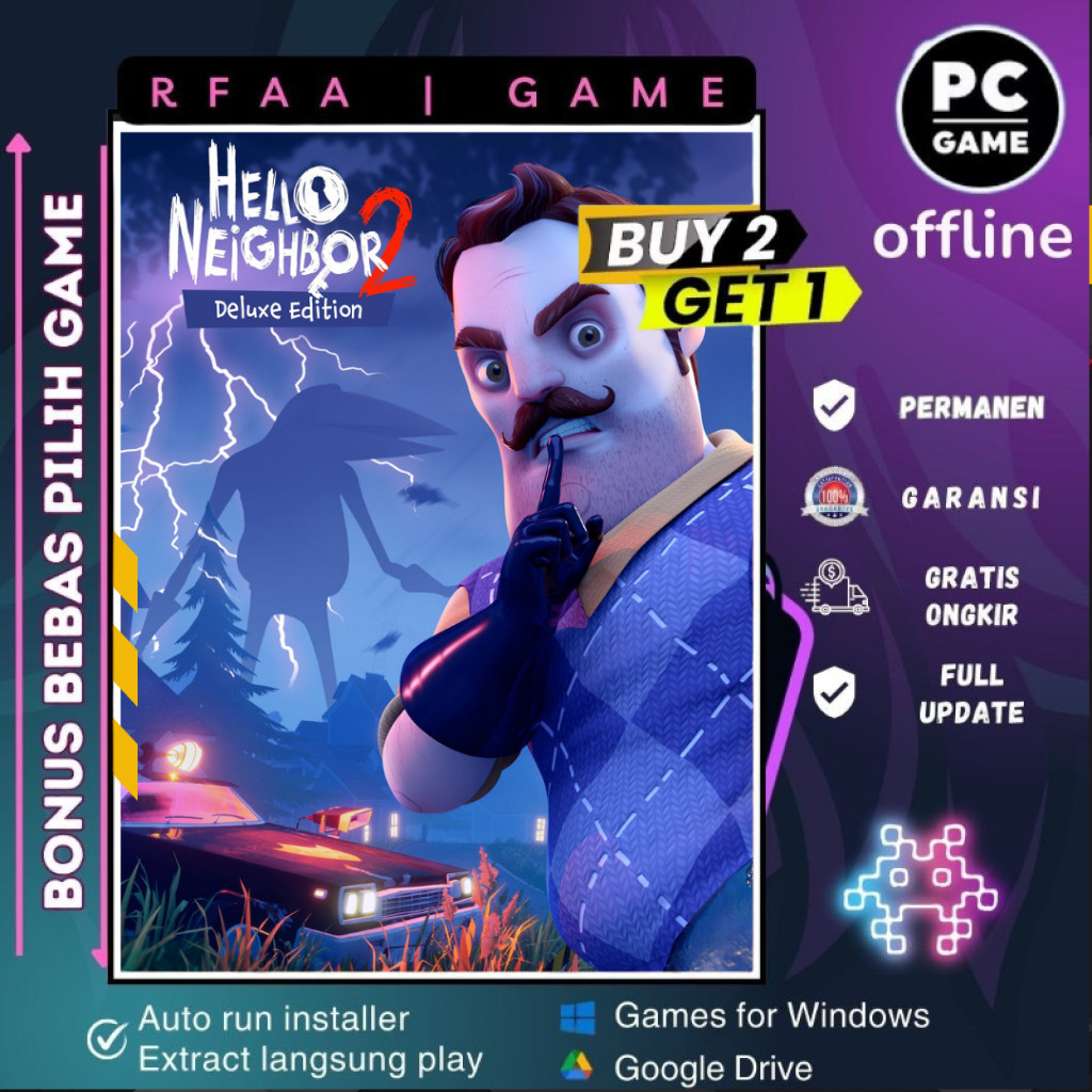 Jual HELLO NEIGHBOR 2 DELUXE EDITION | GAME PC - LAPTOP - DL | Shopee ...
