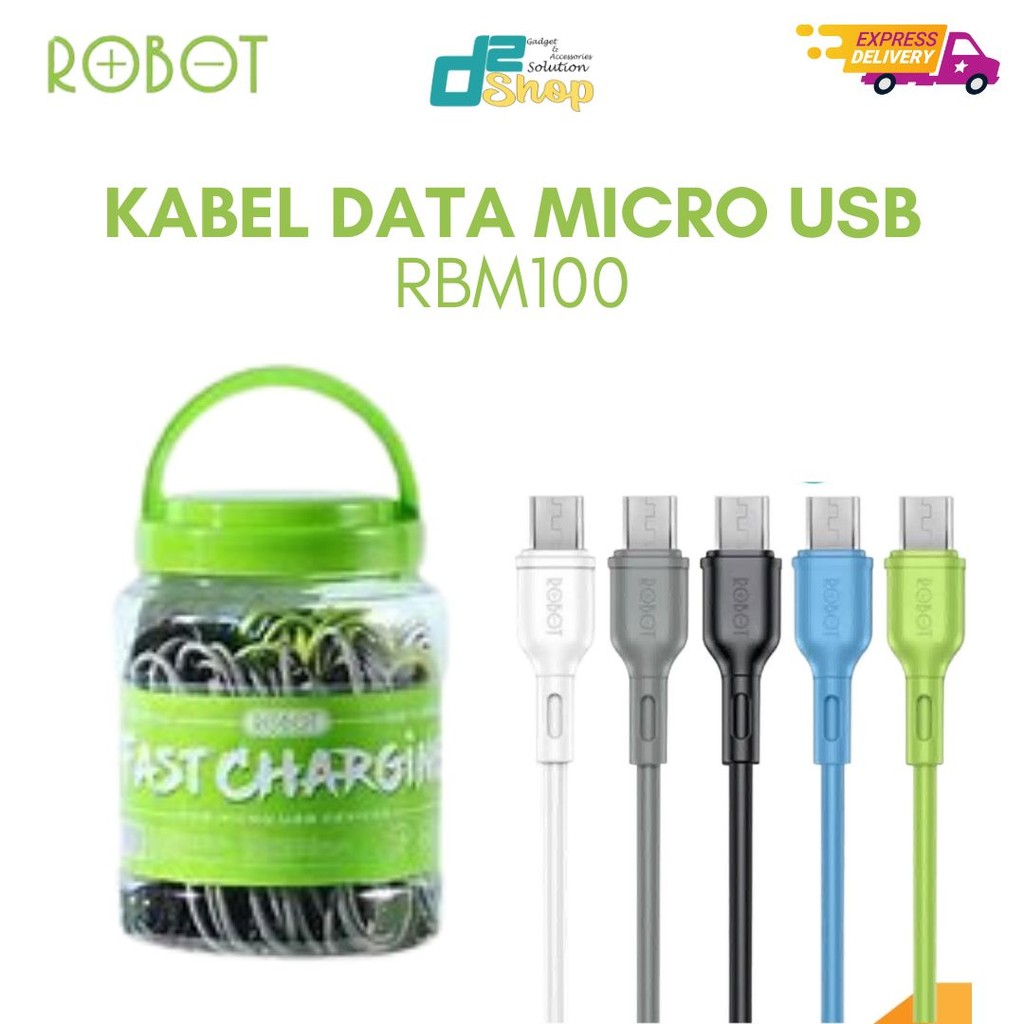 Jual [D2SHOP] Kabel Data Micro Robot RBM100 isi 5 pcs 10 pcs 20 pcs ...