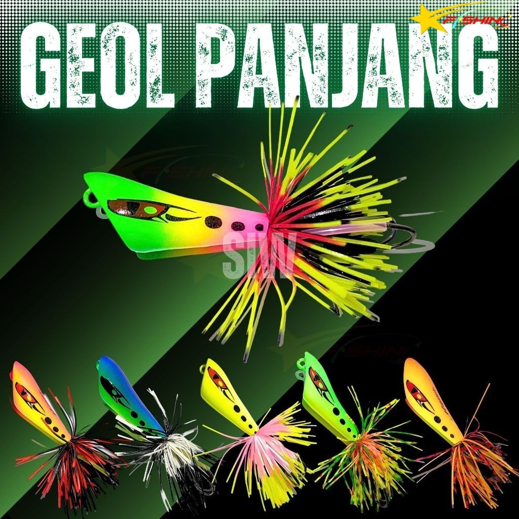 Jual Stars Fishing Umpan Pancing Casting Lure MONCROT Jump Frog Geol ...