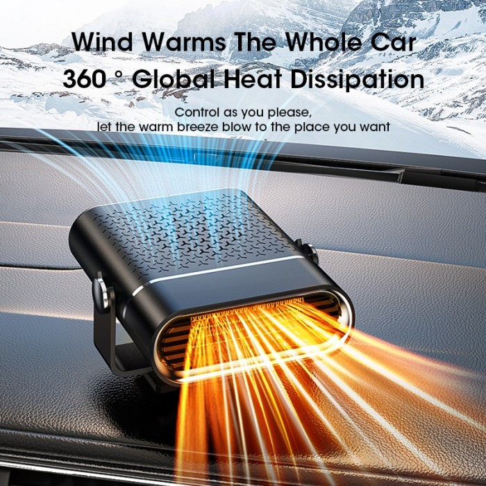 Jual Car Heater Fan 150W 12V/24V Car Heater Electric Cooling Heating ...