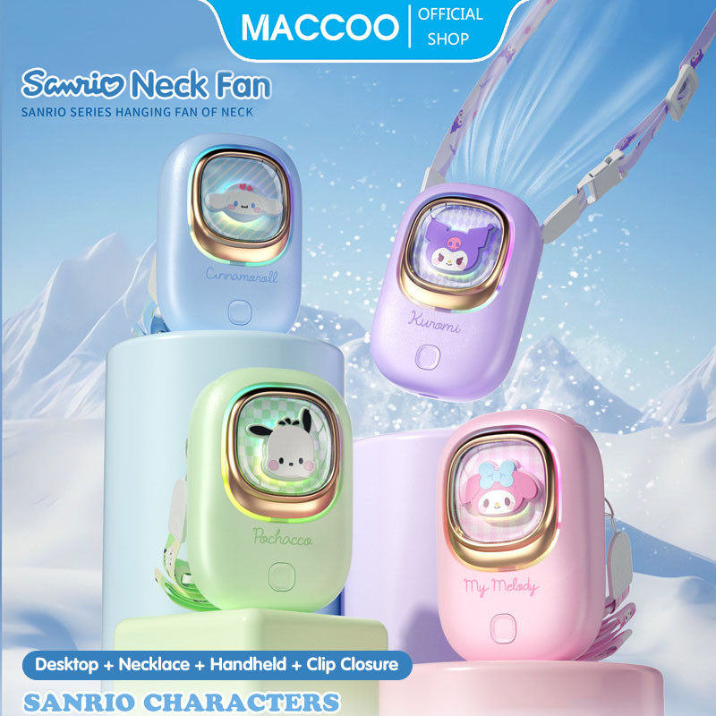 Jual MACCOO Kipas Angin Gantung Leher Portable 3-Speed Tanpa Baling ...