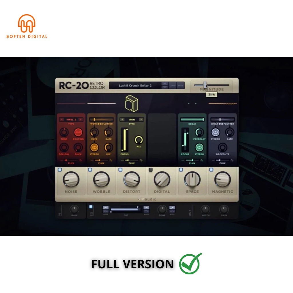 Jual XLN Audio RC-20 v1 VST Plugin creative effect plugin that adds ...