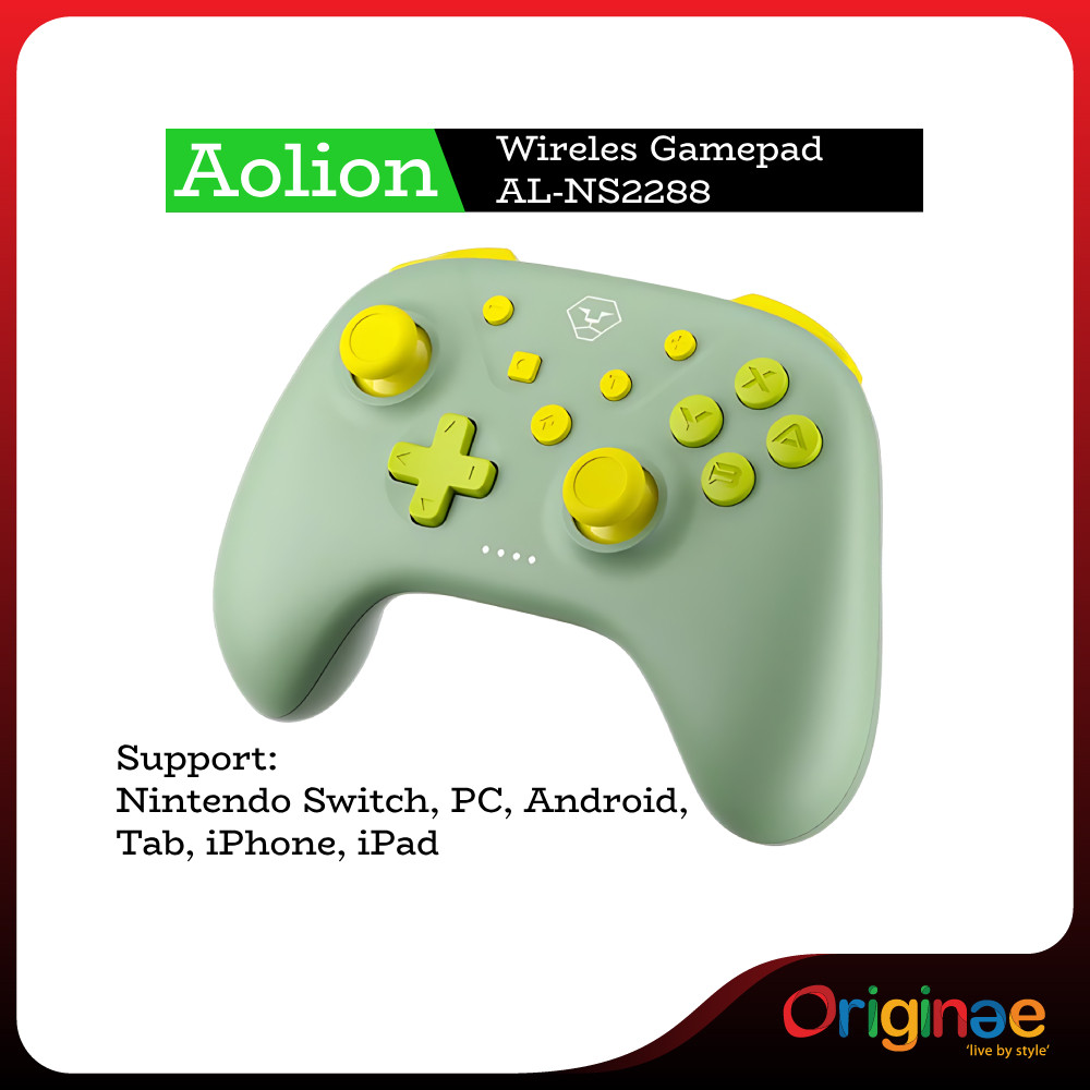 Jual Aolion AL-NS2288 Wireless Nintendo Switch PC IOS Android Gaming Controller With Vibration ...