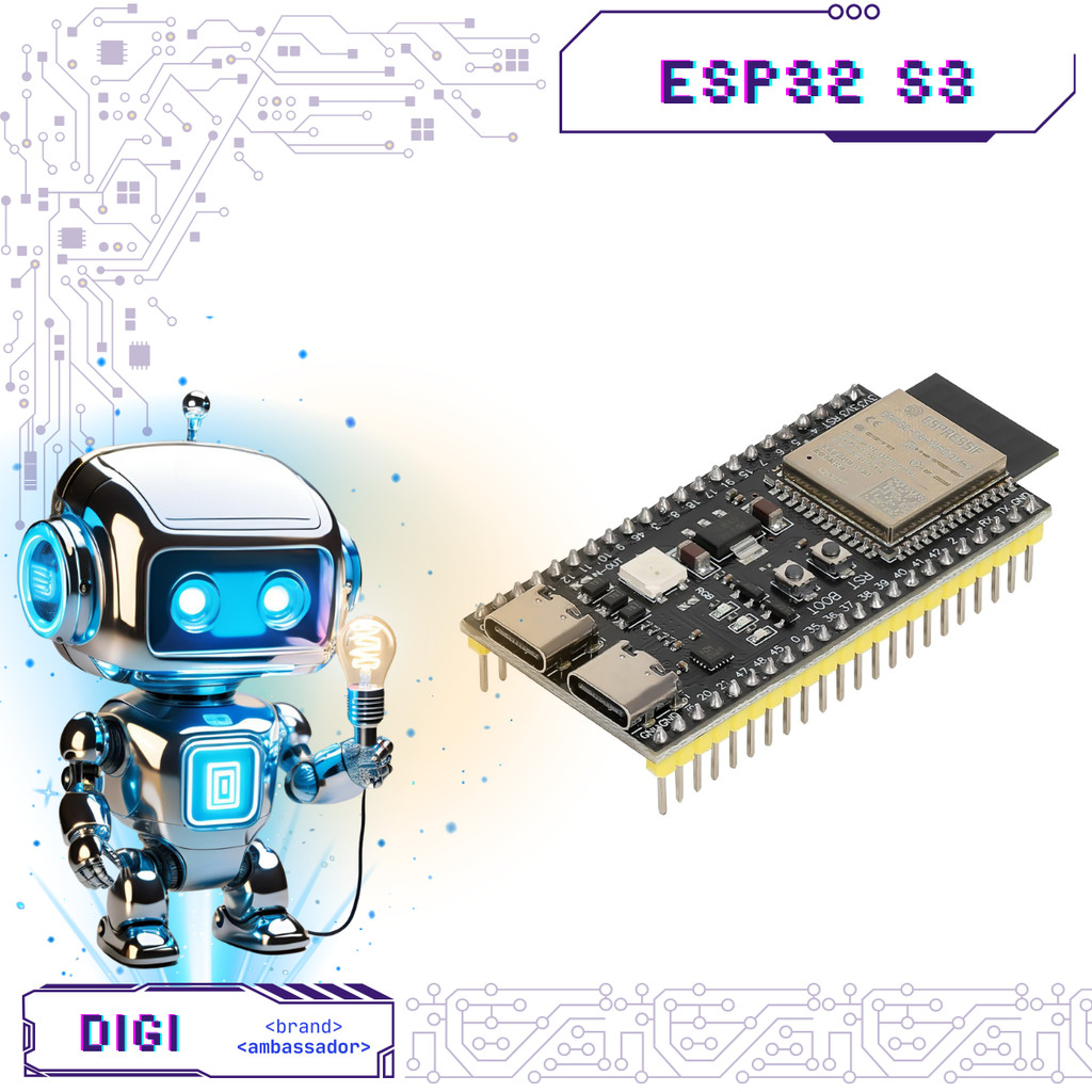 Jual ESP32 - S3 N16R8 – Modul IoT Dual Core, Support WiFi + Bluetooth ...