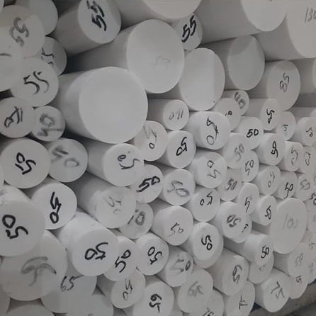 Jual Teflon PTFE Rod Batangan Putih White 6 8 10 12 15 20 25 30 35 40 45 50 55 60 65 70 75 80 85 ...