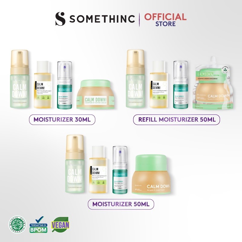Jual SOMETHINC [4 PCS] Paket Lengkap Calm Down Series (Calm Down ...