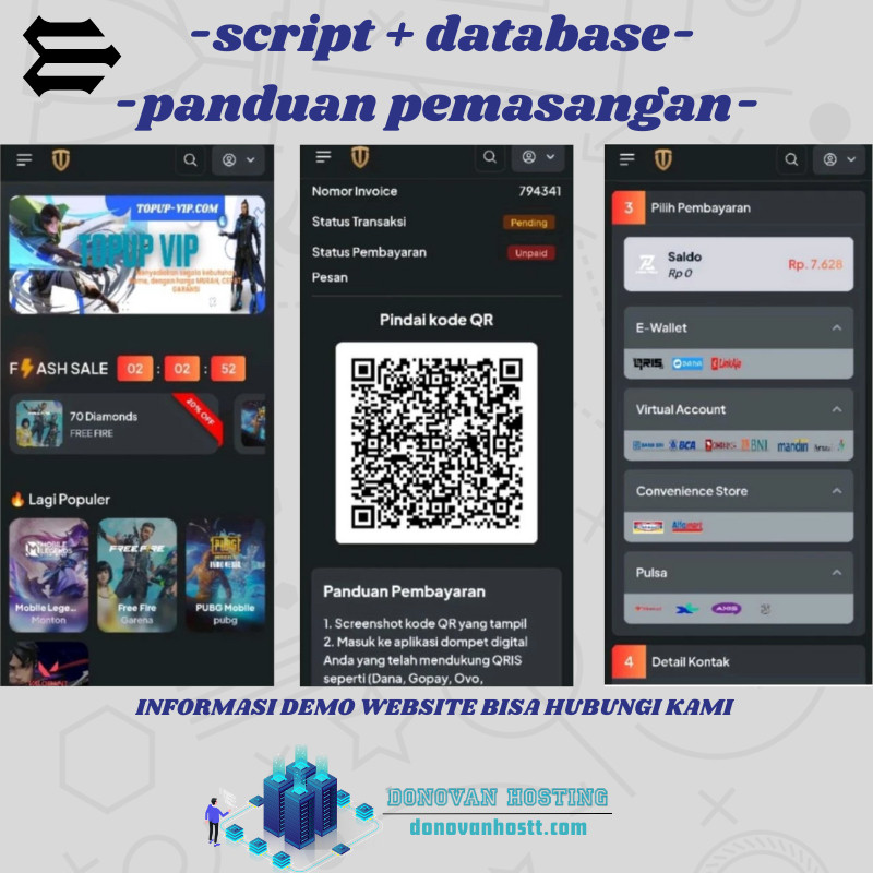 Jual Script Source Code Topup Game Terbaru 2024 UPDATED | Shopee Indonesia