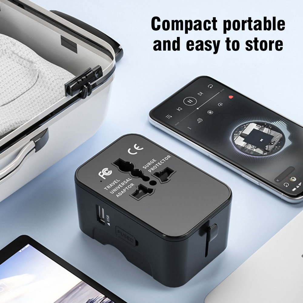 Jual Global Conversion Socket for Overseas Travel, Multifunctional ...