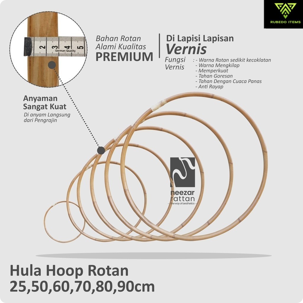 Jual HOT SALE Hula Hoop hulahoop hulahop holahop Rotan 50, 60, 70, 80 dan 90 cm | Shopee Indonesia