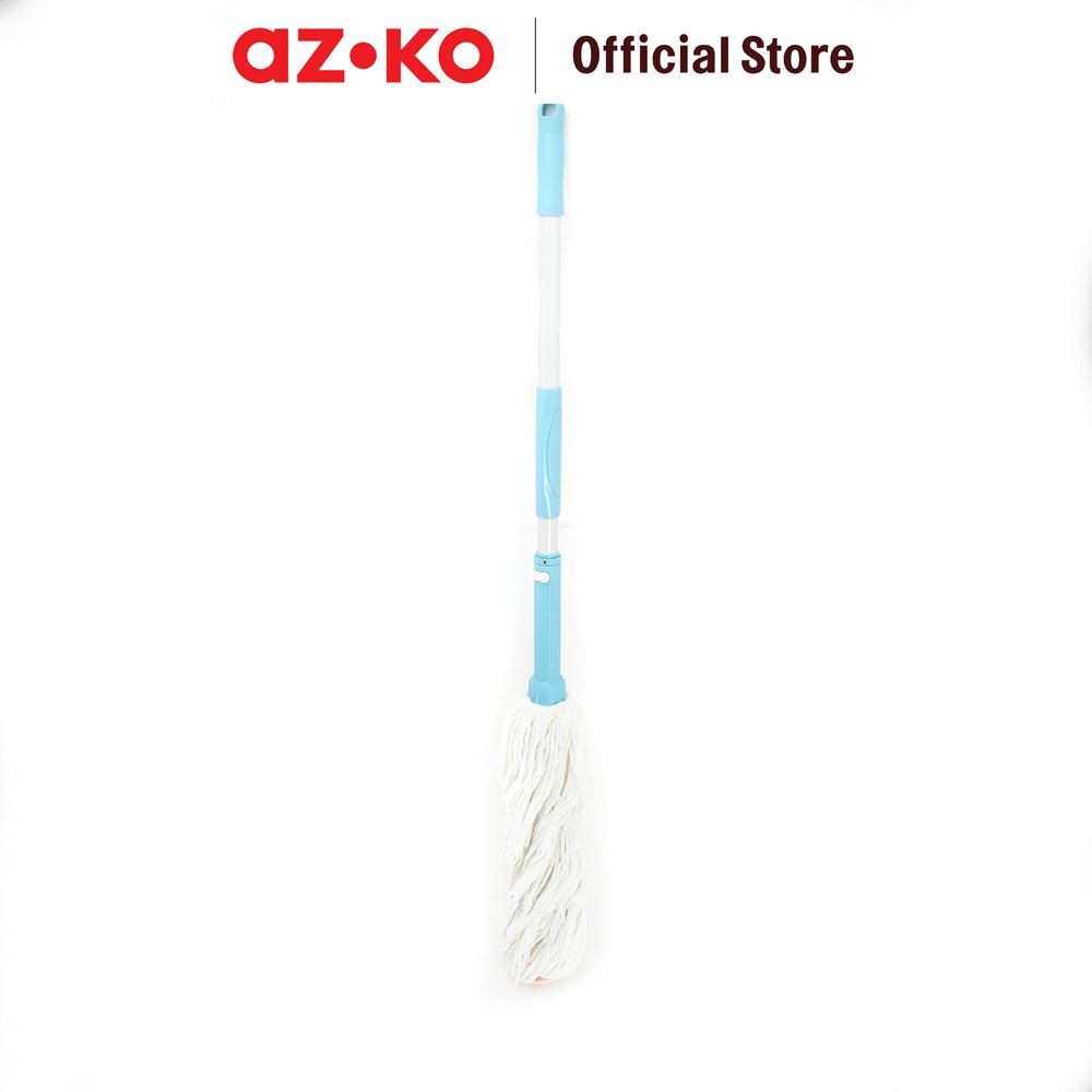 Jual AZKO Jml Twista Mop Alat Pel Bergagang - Biru Putih Pelan Lantai ...