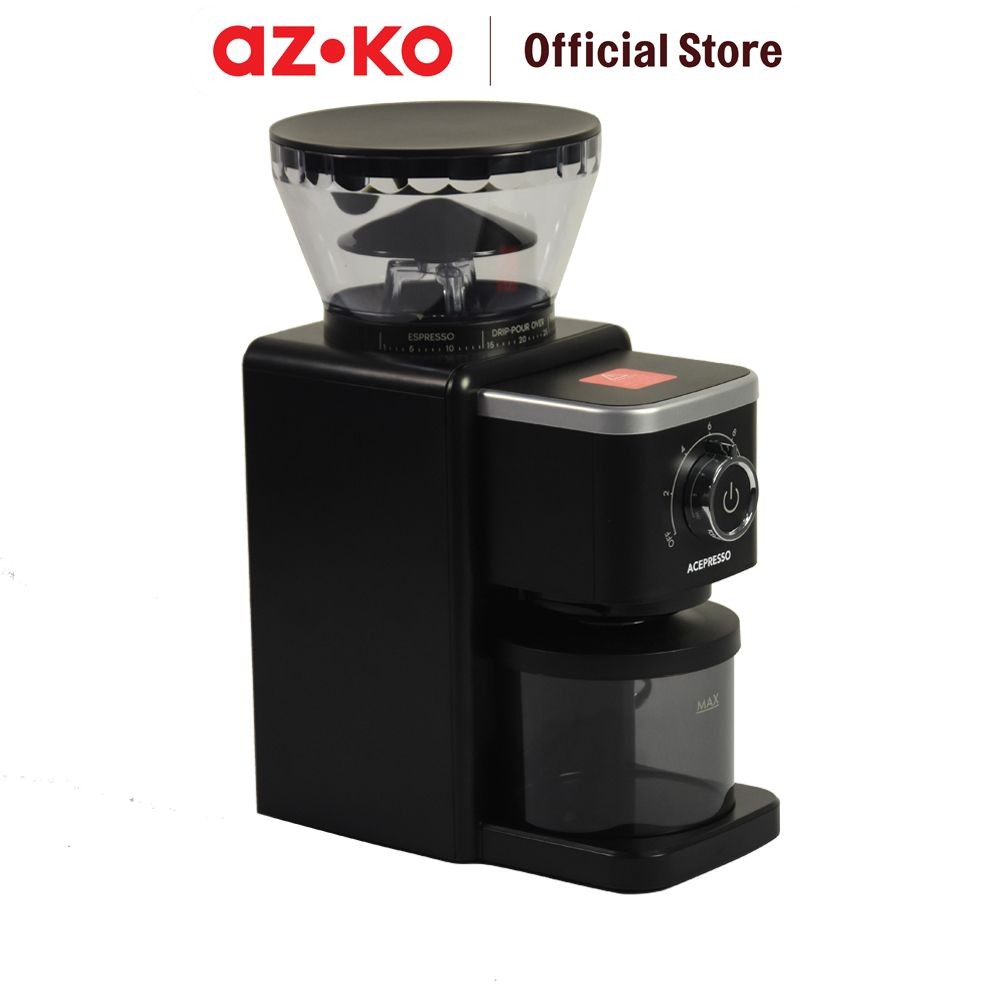Jual AZKO Acepresso Coffee Grinder Dengan Burr Blade 200 Watt - Hitam ...