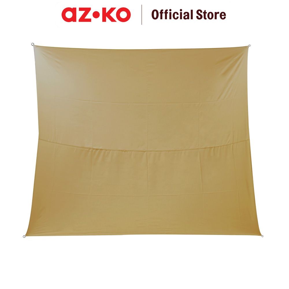 Jual AZKO Soleil 5 mtr Kanopi Taman Square - Cokelat Tan Canopy Atap ...