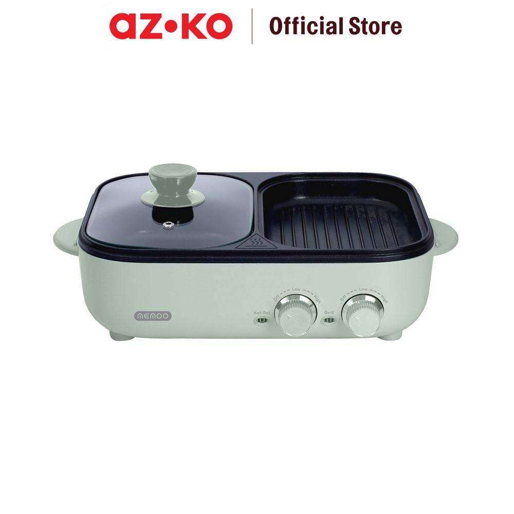 Jual AZKO Memoo 1.5 ltr Multi Cooker 3 In 1 - Hijau Multifunction ...