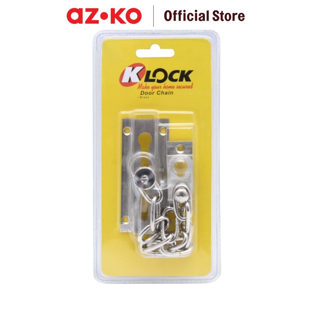 Jual AZKO K-Lock Gerendel Pintu Kuningan Security Door Chain Grendel ...