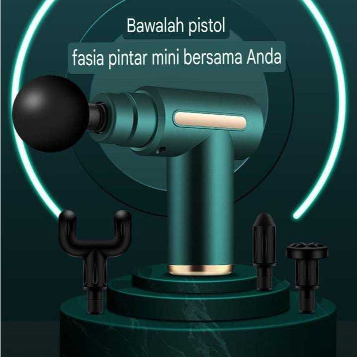 Jual Alat pijat Elektrik portable 4in1 massage gun terapi otot alat ...