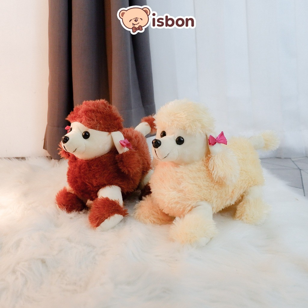 Jual ISTANA BONEKA Anjing Poodle Pudel Bulu Halus Lucu Mainan Anak ...