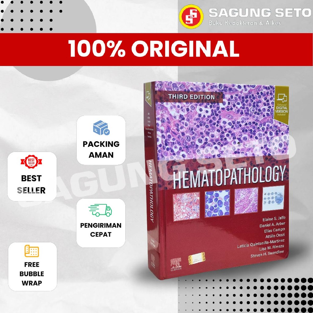 Jual BUKU HEMATOPATHOLOGY 3ED - ELAINE S. JAFFE | Shopee Indonesia