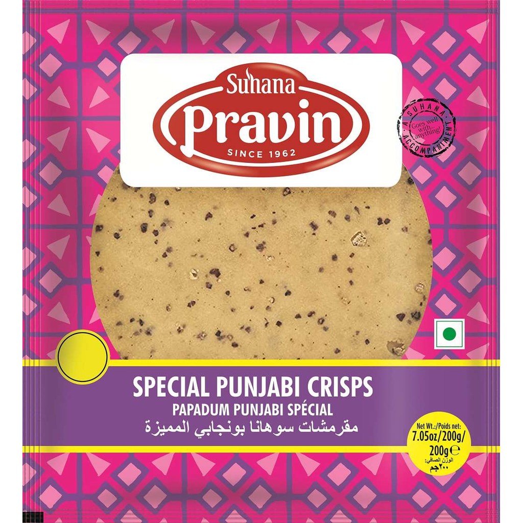 Jual Suhana Papad Punjabi 200g | Shopee Indonesia