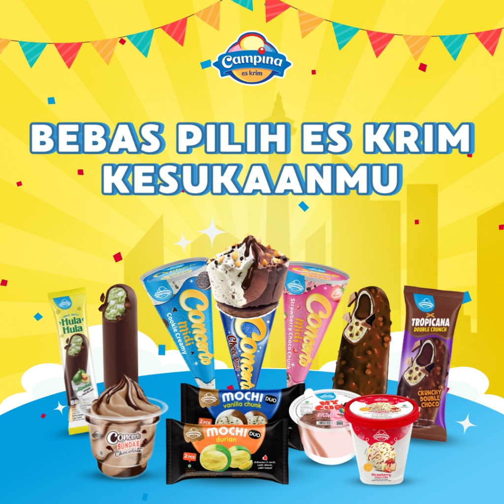 Jual Campina Bebas Pilih Es Krim | Shopee Indonesia