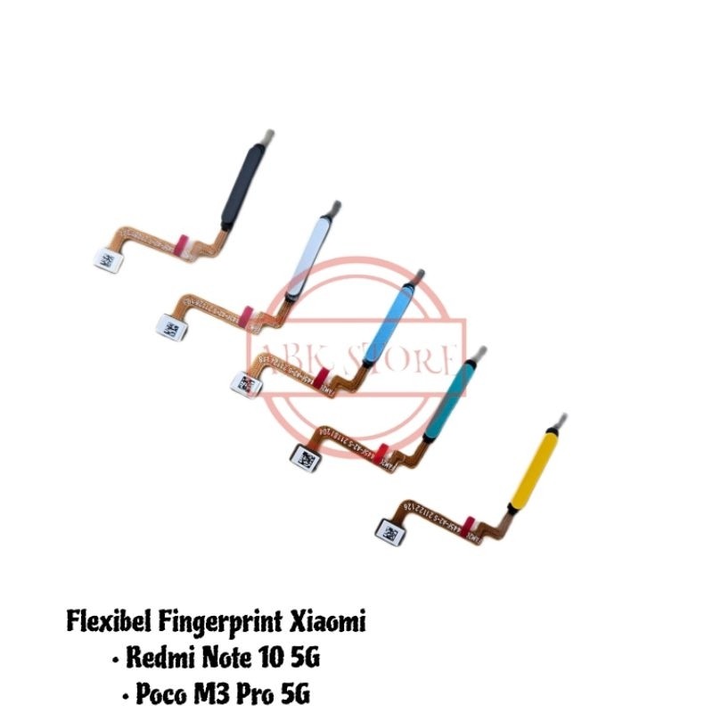 Jual Flexibel Fingerprint / Flexible Sidik Jari Xiaomi Redmi Note 10 5G - Poco M3 Pro 5G ...