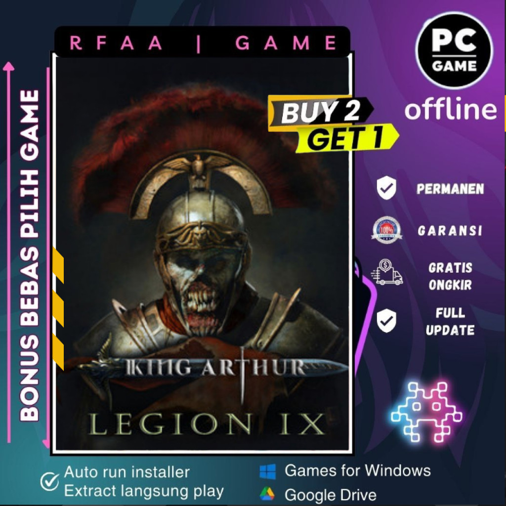 Jual KING ARTHUR LEGION IX | GAME PC - LAPTOP - DL | Shopee Indonesia