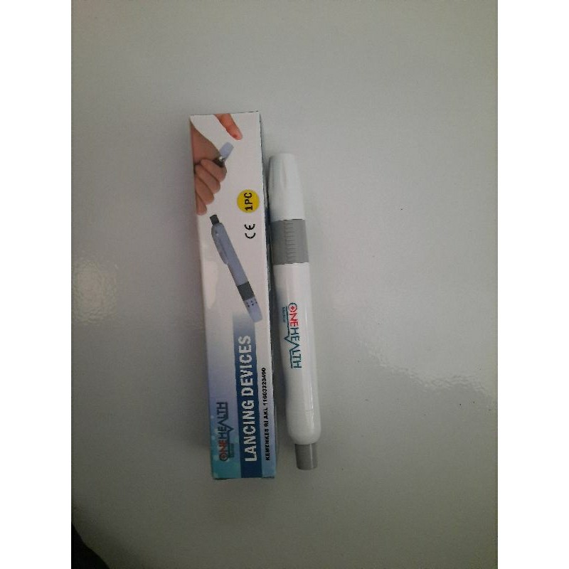 Jual Autoklik Lancing Devices Pen Lancet Onehealth | Shopee Indonesia