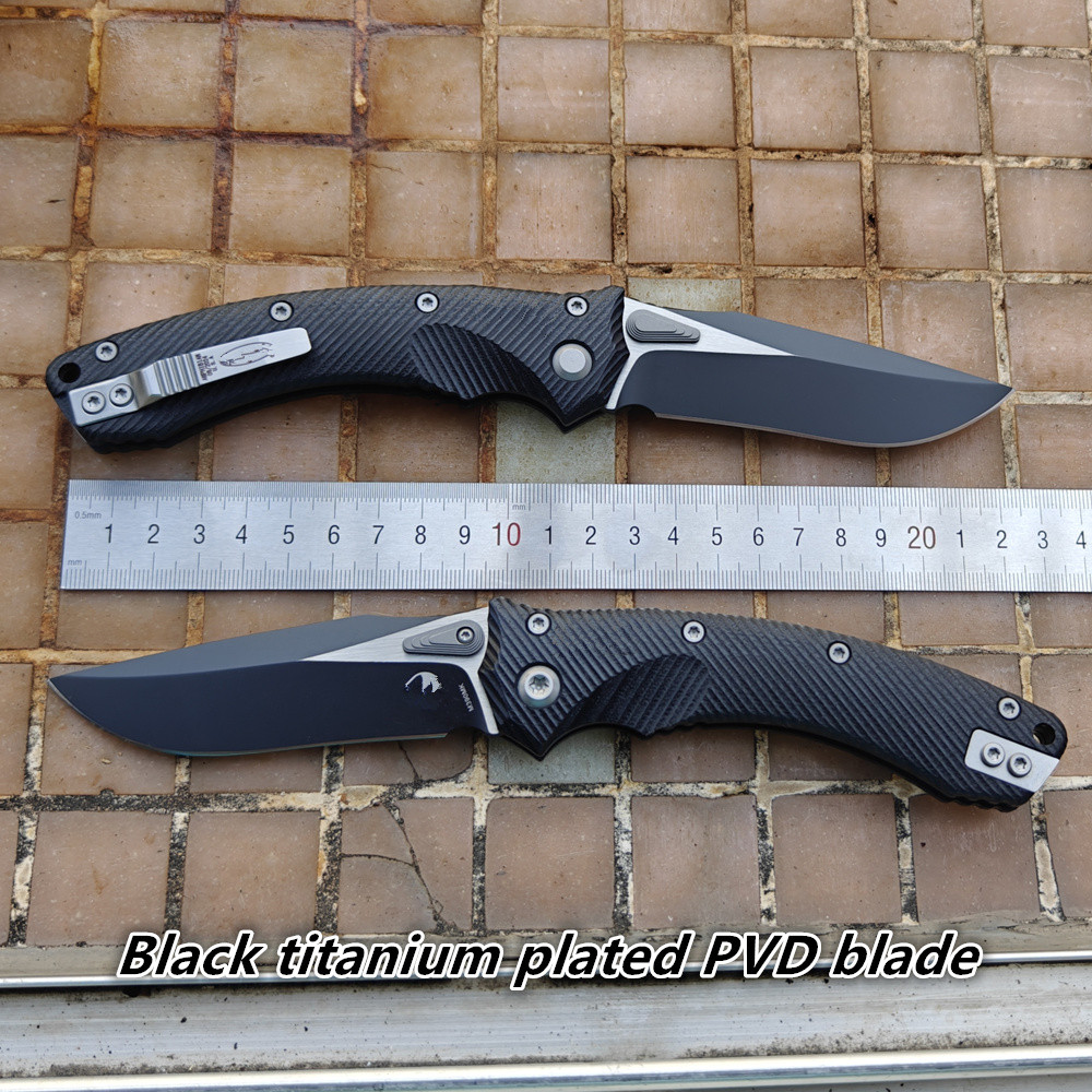 Jual JUFULE New Amphibia Manual Carbon Fiber / G10 Ball Bearing Mark ...