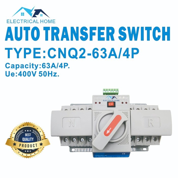 Jual Auto Transfer Switch ATS 4P 63A Auto Otomatis PLN Genset Inverter | Shopee Indonesia