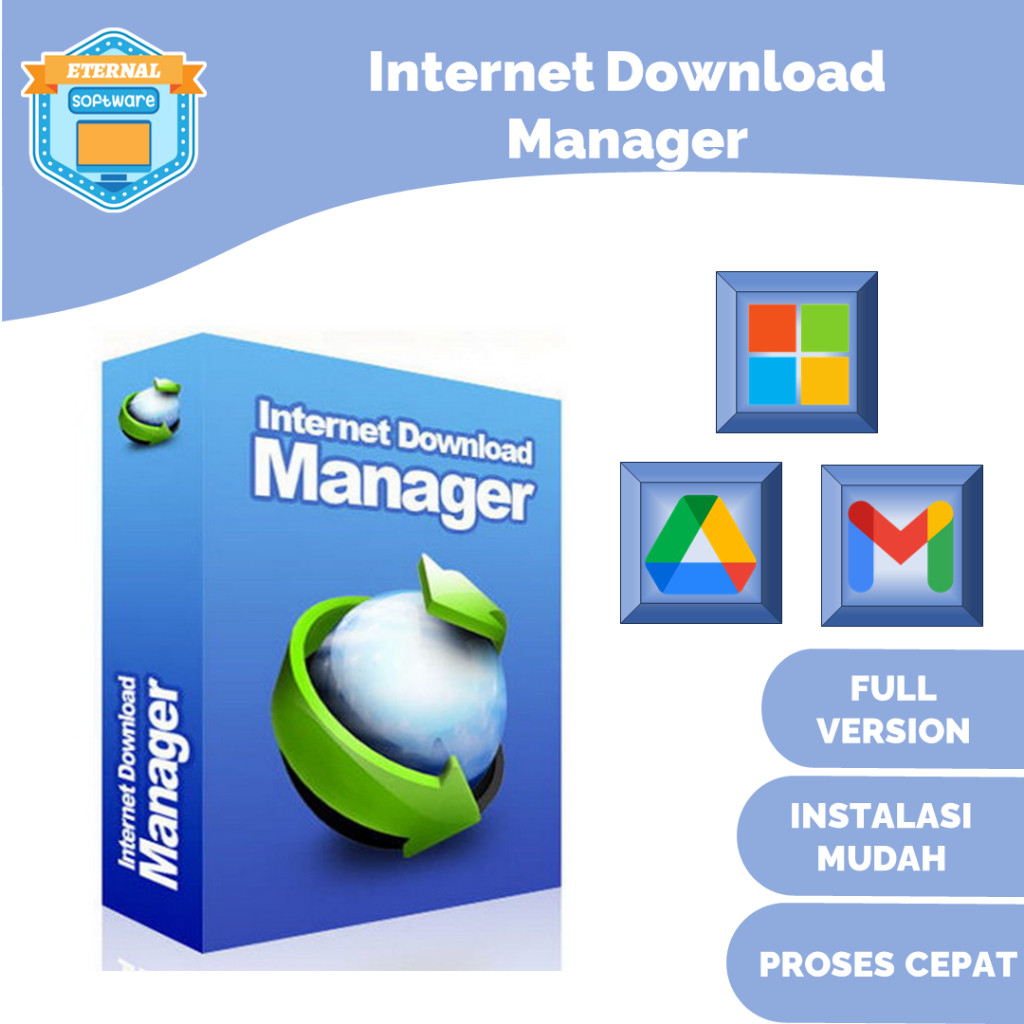 Jual IDM Terbaru Full Version & Lifetime Internet Download Manager No ...