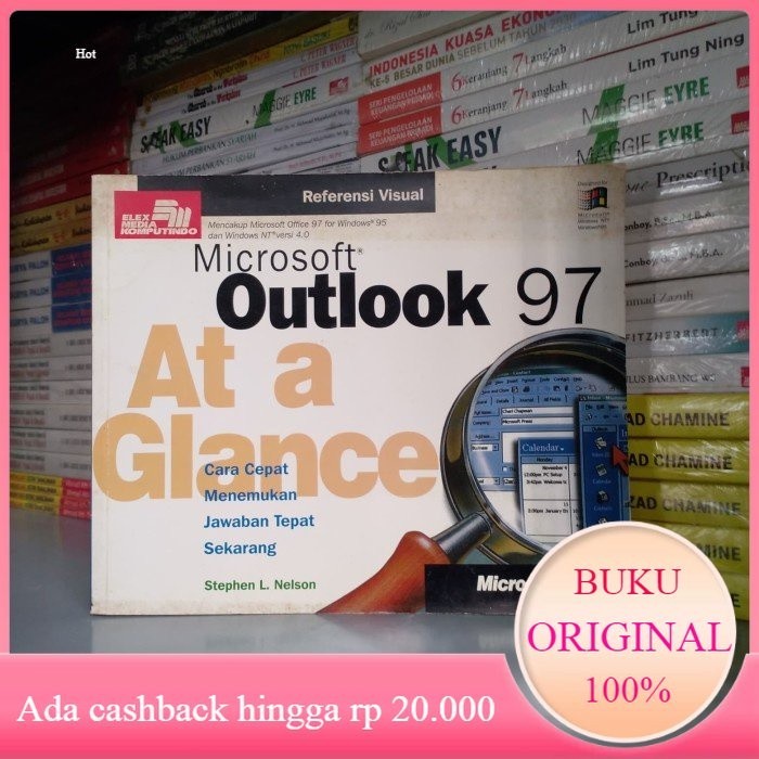 Jual Buku MICROSOFT OUTLOOK 97 At a Glance Bekas | Shopee Indonesia