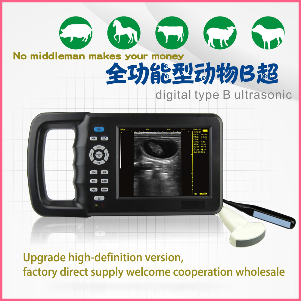 Jual Cattle Portable Sonar Machine Animal Ultrasound Scanner Goat ...