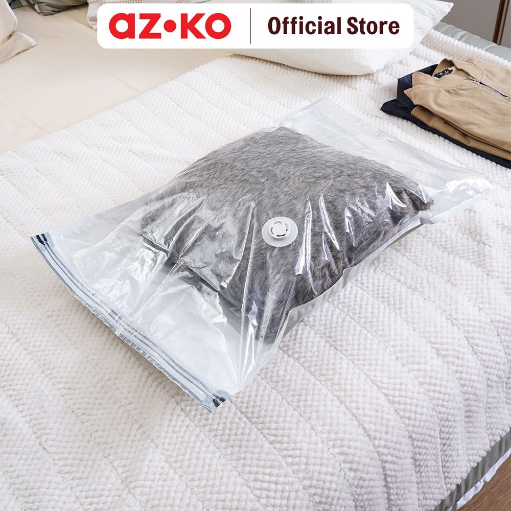 Jual AZKO Stora Set Kantung Vacuum Pakaian Cube Packaging Vakum Pembungkus Pakaian Anti Udara ...