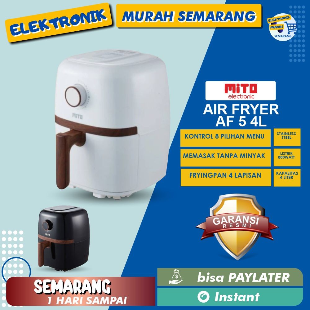 Jual Mitochiba Air Fryer Digital AF5 Happy Fry 4 liter AF-5 AF 5 | Shopee Indonesia