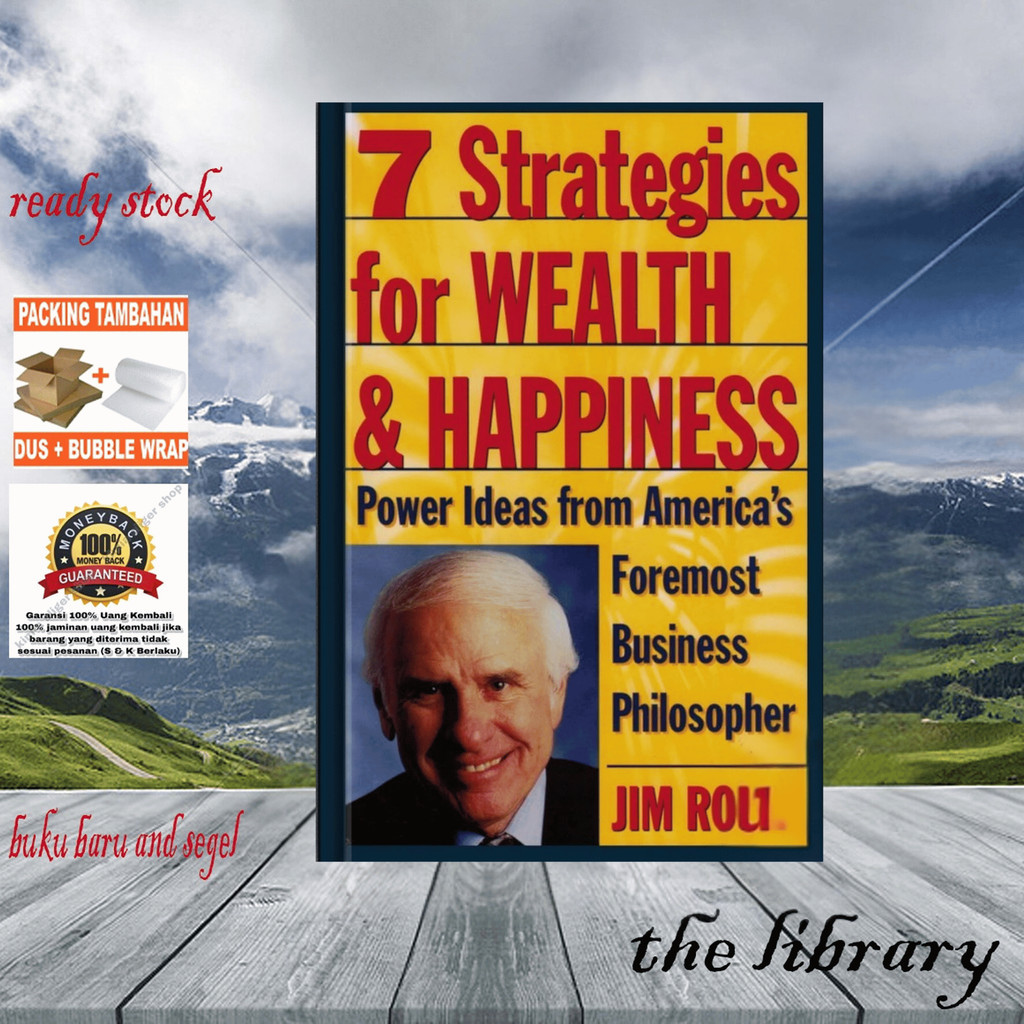 Jual 7 Strategies for Wealth & Happiness by Jim Rohn (English) | Shopee ...
