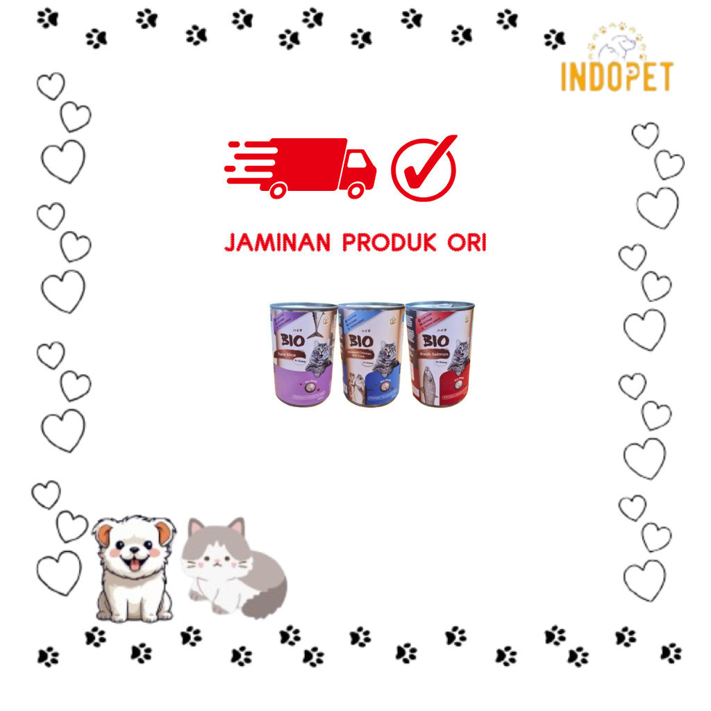 Jual BIO CAT WET FOOD 400GR MAKANAN KUCING | Shopee Indonesia