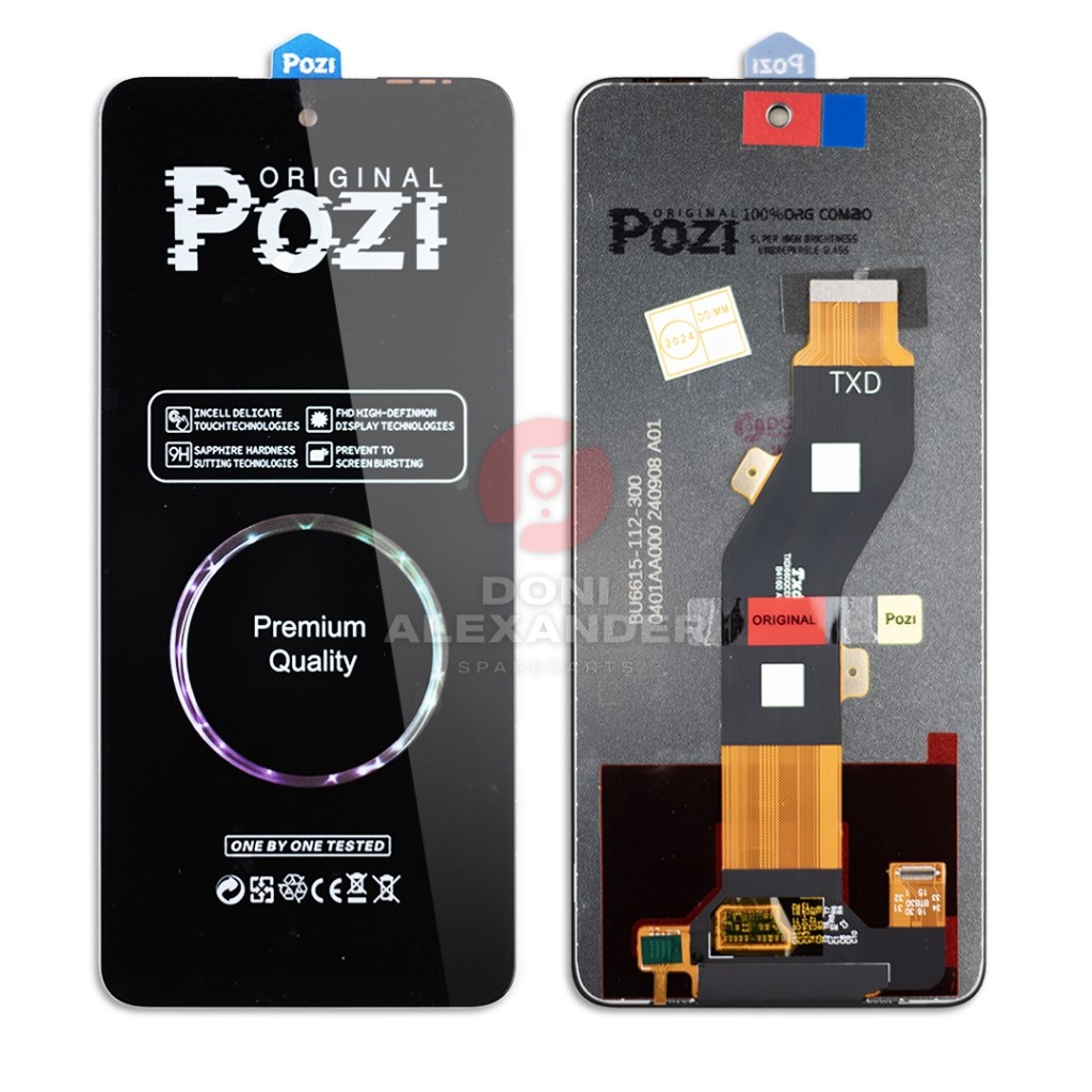 Jual LCD TOUCHSCREEN INFINIX SMART 8 X6525 / SMART 8 HD X6528B / TECNO SPARK 20C COMPLETE 1 SET ...