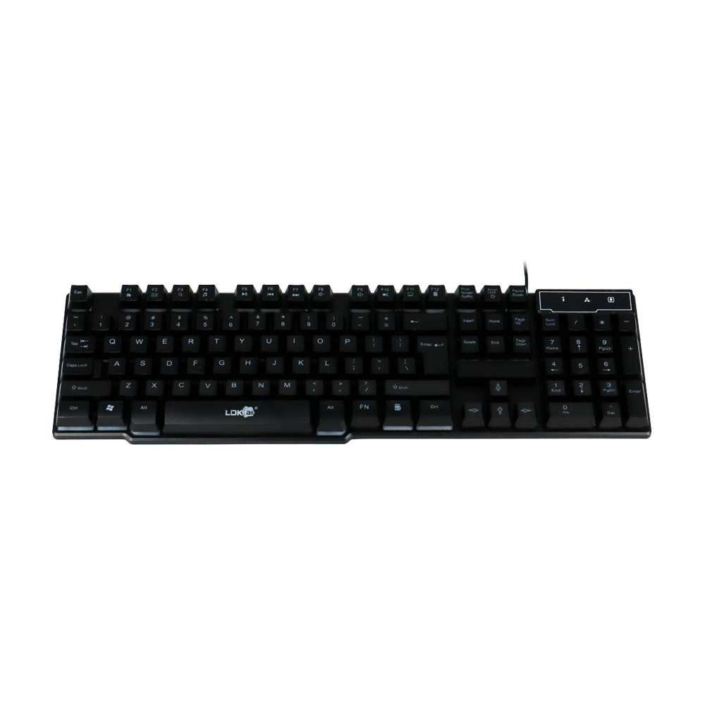 Jual LDKai Gaming Keyboard RGB LED USB Wired - R260 [ Baasith ...